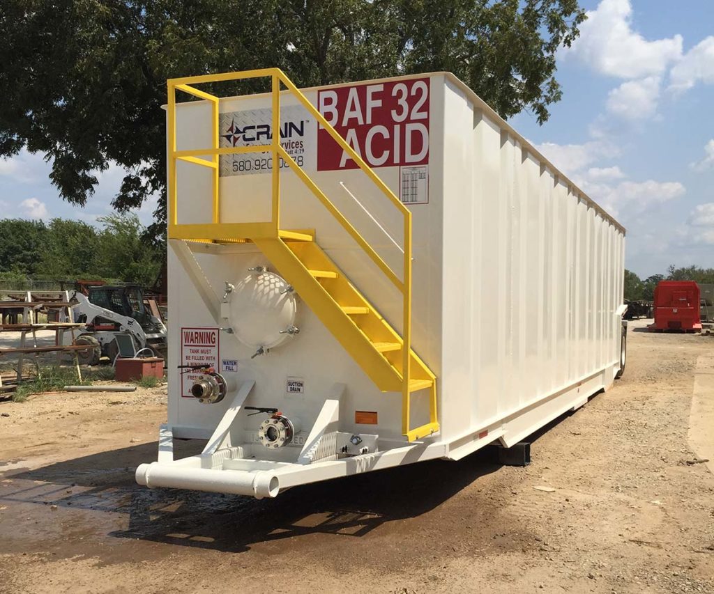Patented Leak-Proof Acid Storage Tank - Texoma MFG